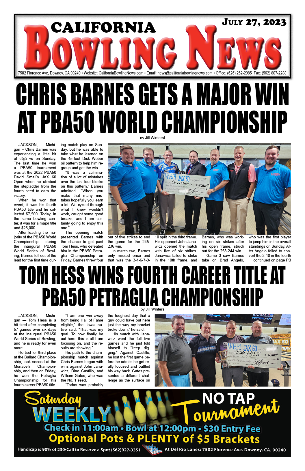 2023 – California Bowling News