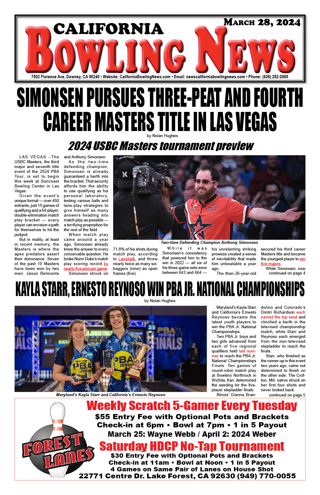 2024 – California Bowling News