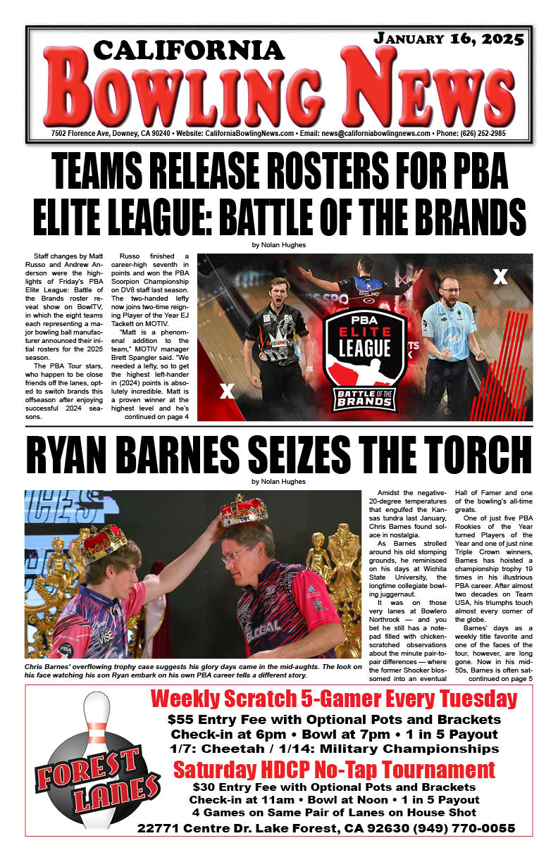 2025 – California Bowling News